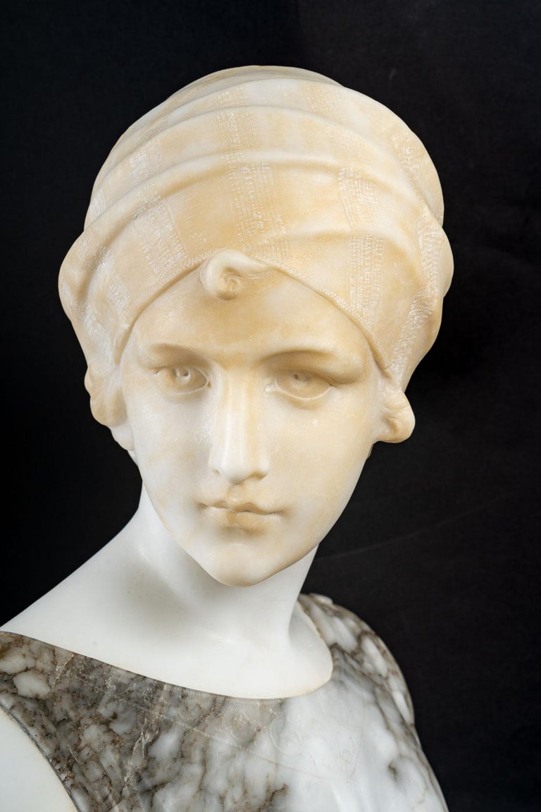 Gugliermo Pugi, "Woman with a Headdress" For Sale at 1stDibs