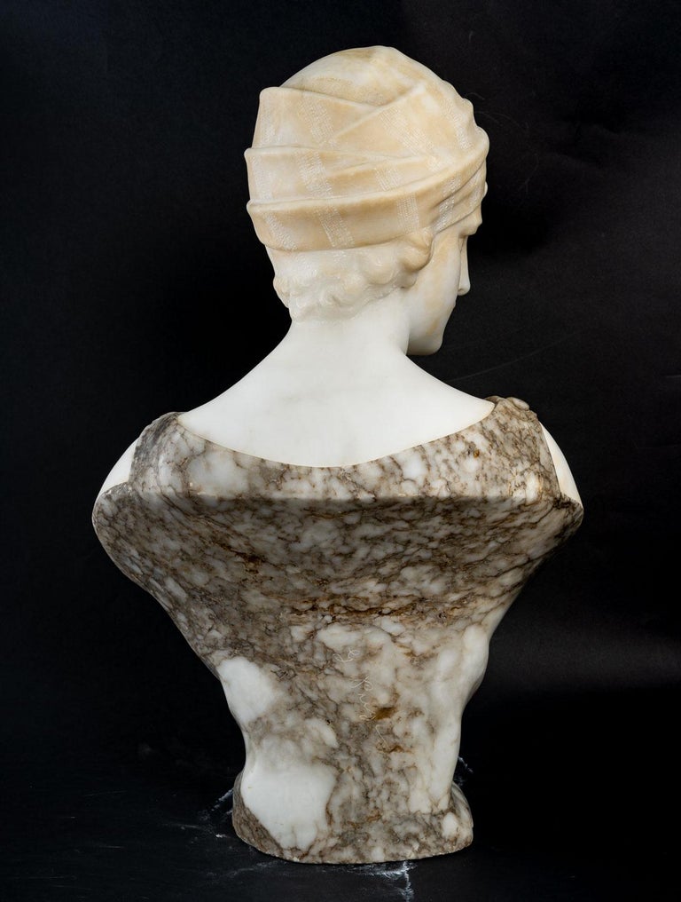 Gugliermo Pugi, "Woman with a Headdress" For Sale at 1stDibs
