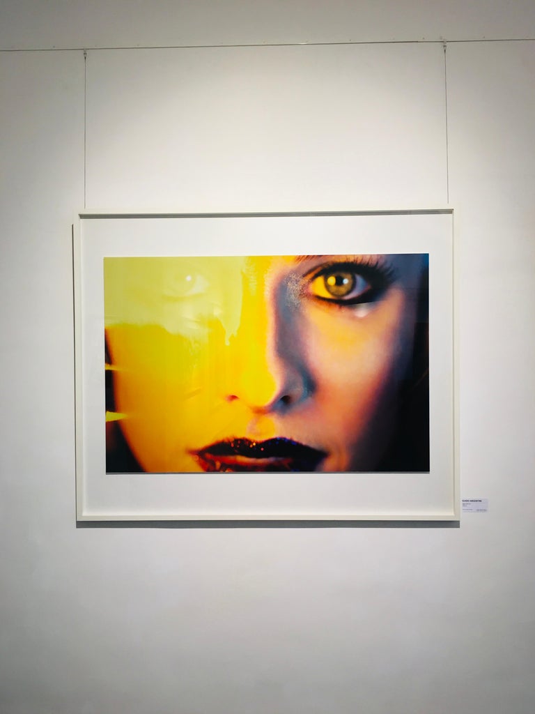 Guido Argentini - Sydney's yellow eyes - portrait of the face of a ...
