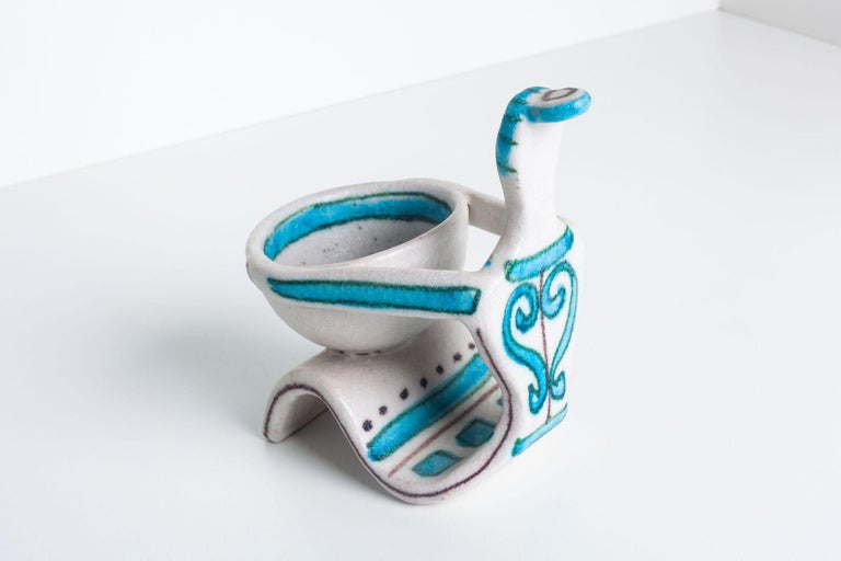 Guido Gamboni Lady Figurine Salt Cellar For Sale at 1stDibs