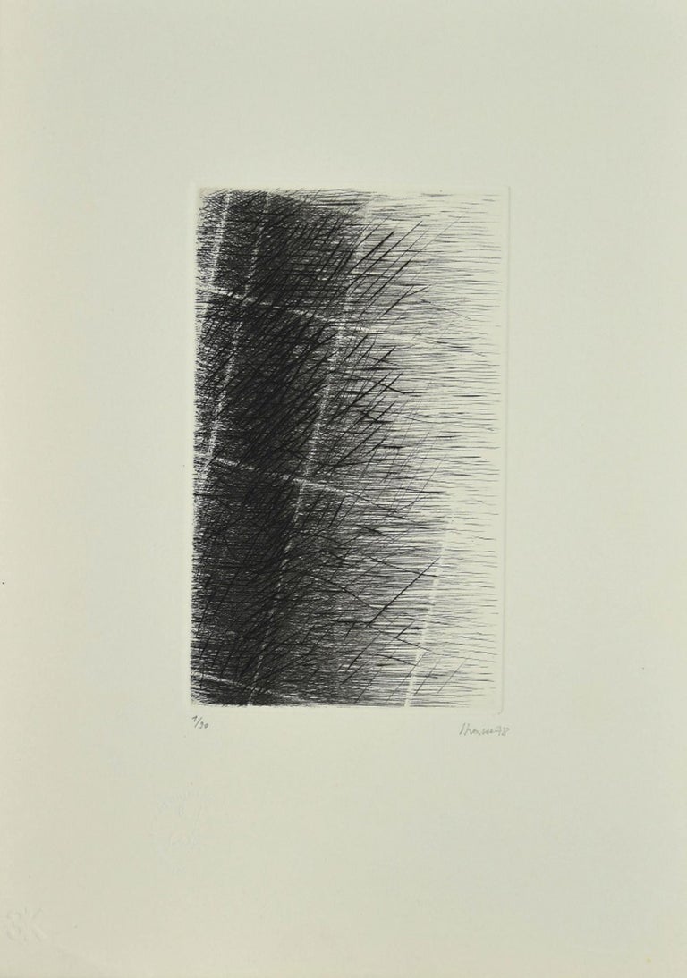 Guido Strazza - Composition - Original Etching by Guido Strazza - 1978 ...