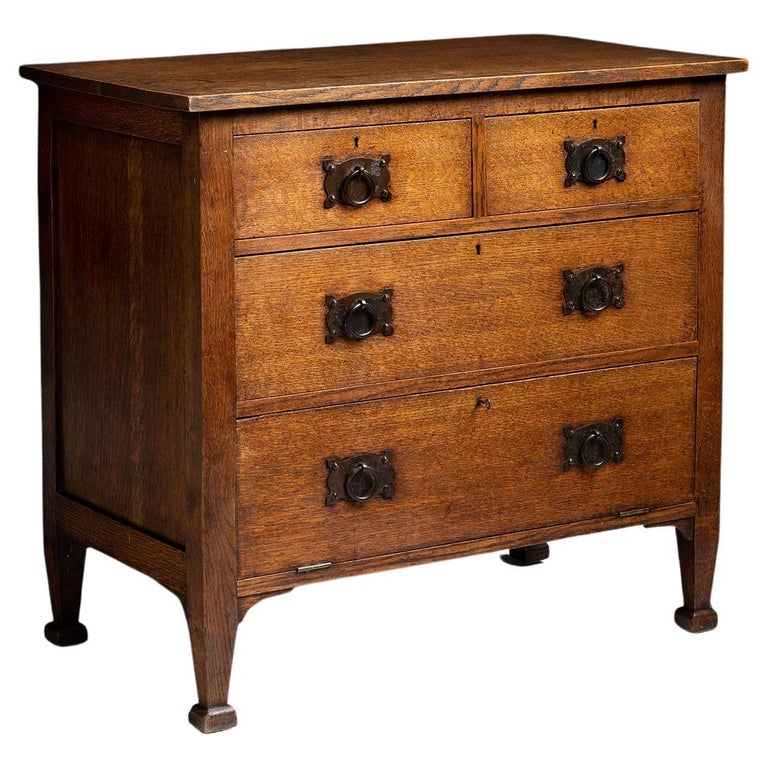Guild of Handicraft Chest of Drawers, England circa 1900 For Sale at ...