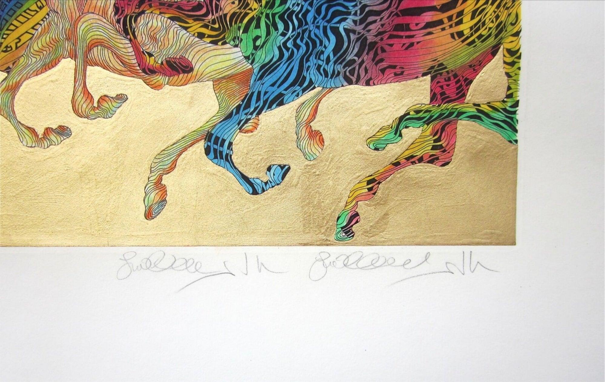 Guillaume Azoulay - Flight, Original (Mixed Media), Guillaume Azoulay ...