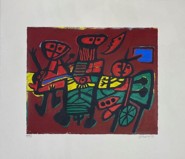 Guillaume Corneille - Tribu For Sale at 1stDibs