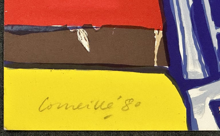 Guillaume Cornelis van Beverloo (Corneille) - Complicite 1980 Signed ...