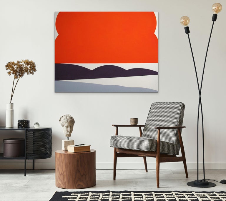 Guillaume Moschini - Horizon 02 (Abstract painting) For Sale at 1stDibs