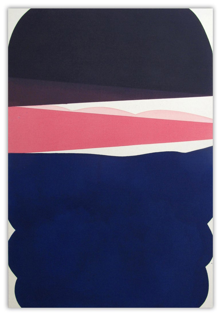 Guillaume Moschini - Untitled - P60 (Abstract painting) For Sale at 1stDibs