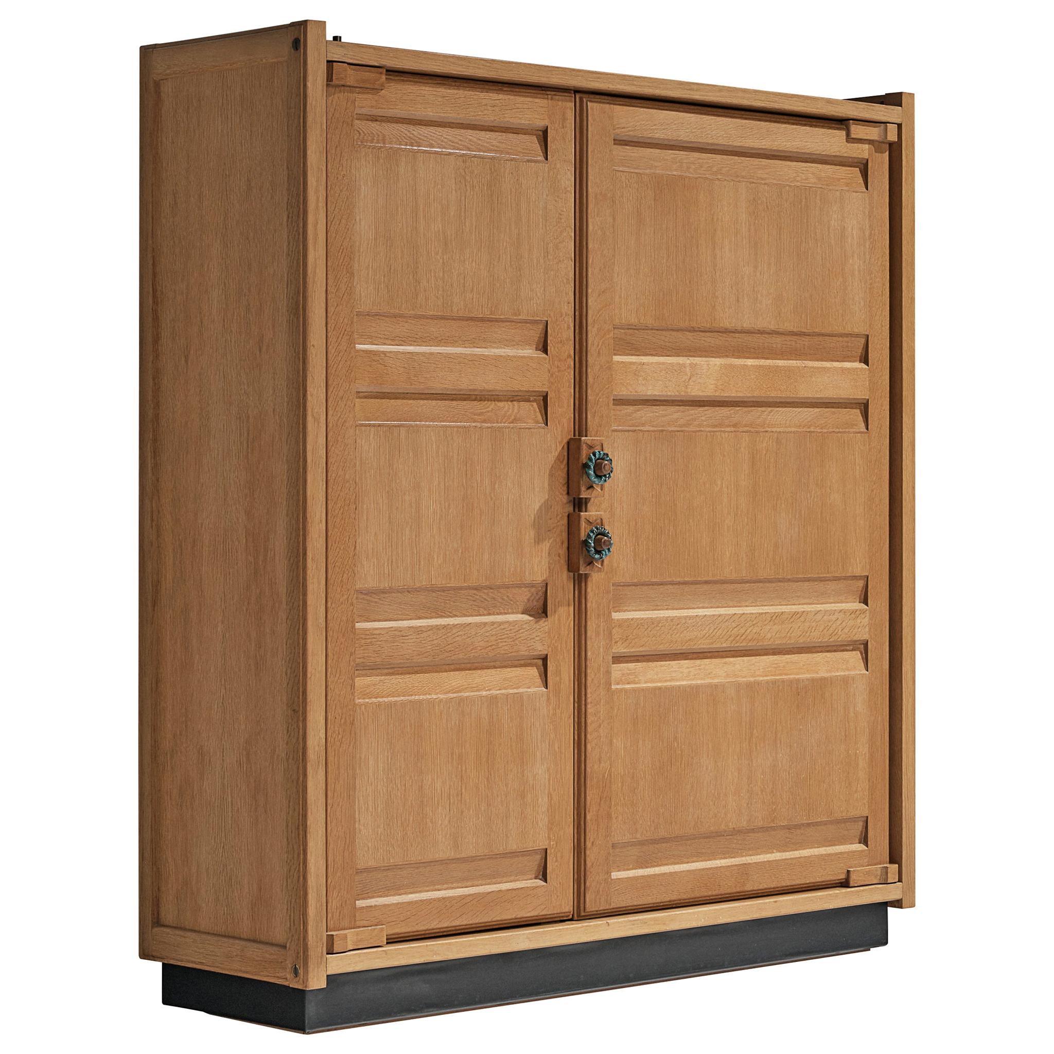 Guillerme et Chambron Armoire with Ceramic Handles For Sale at 1stDibs ...