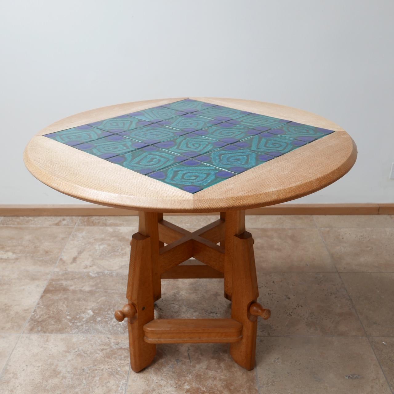 Guillerme et Chambron Metamorphic Coffee/Dining Table For Sale at 1stDibs