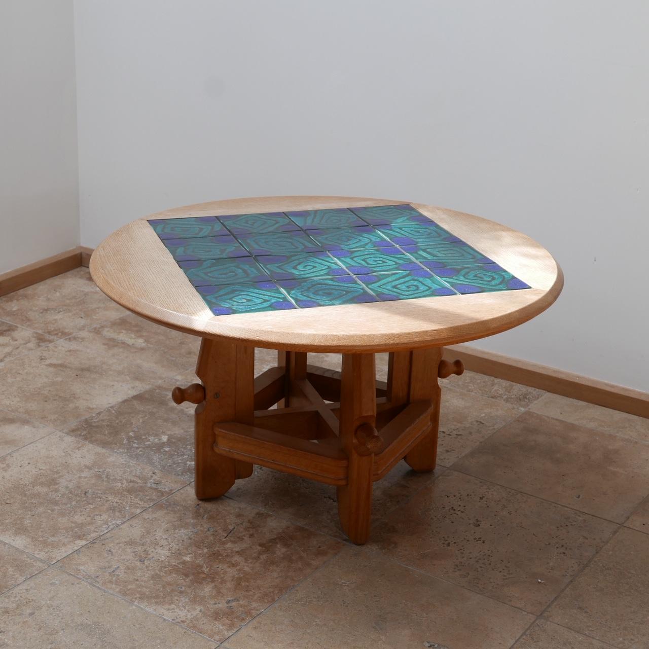 Guillerme et Chambron Metamorphic Coffee/Dining Table For Sale at 1stDibs