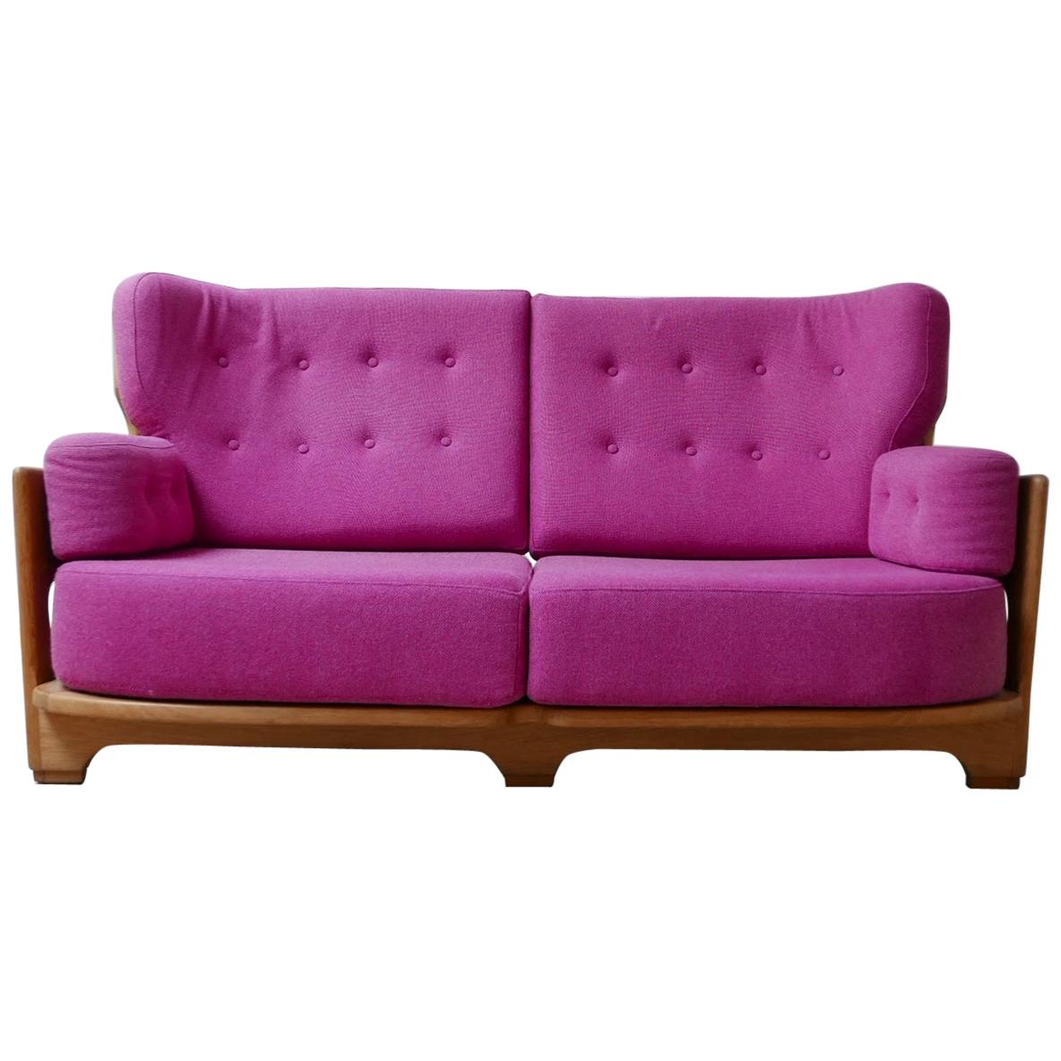 Edwardian Oak Box Sofa For Sale at 1stDibs