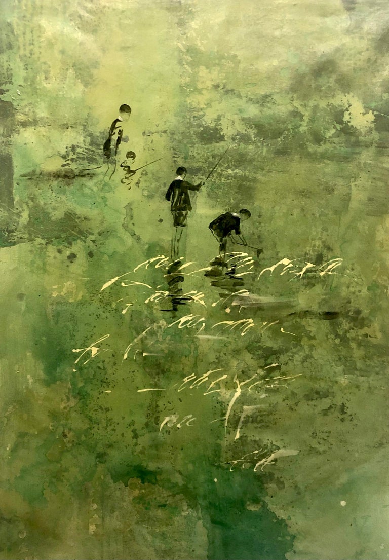 Guillermo Conte - “NATSUKASHII” 2021, Canvas, Oil Paint at 1stDibs