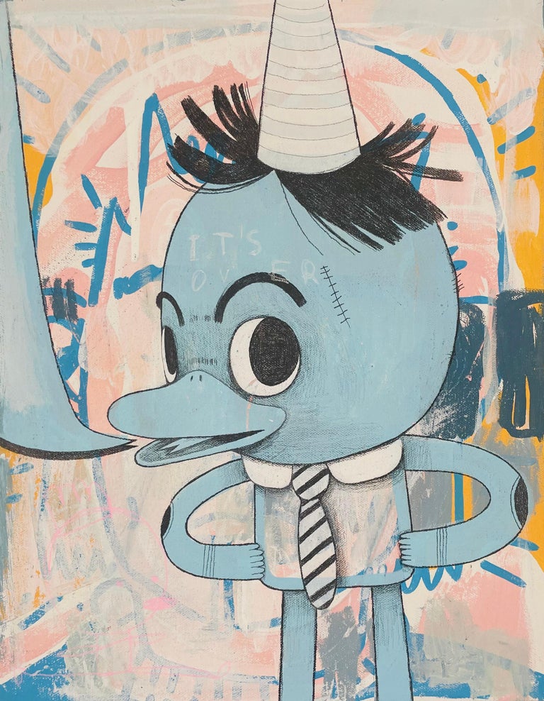 Guillermo Martínez - Godin duck in birthday party I For Sale at 1stDibs