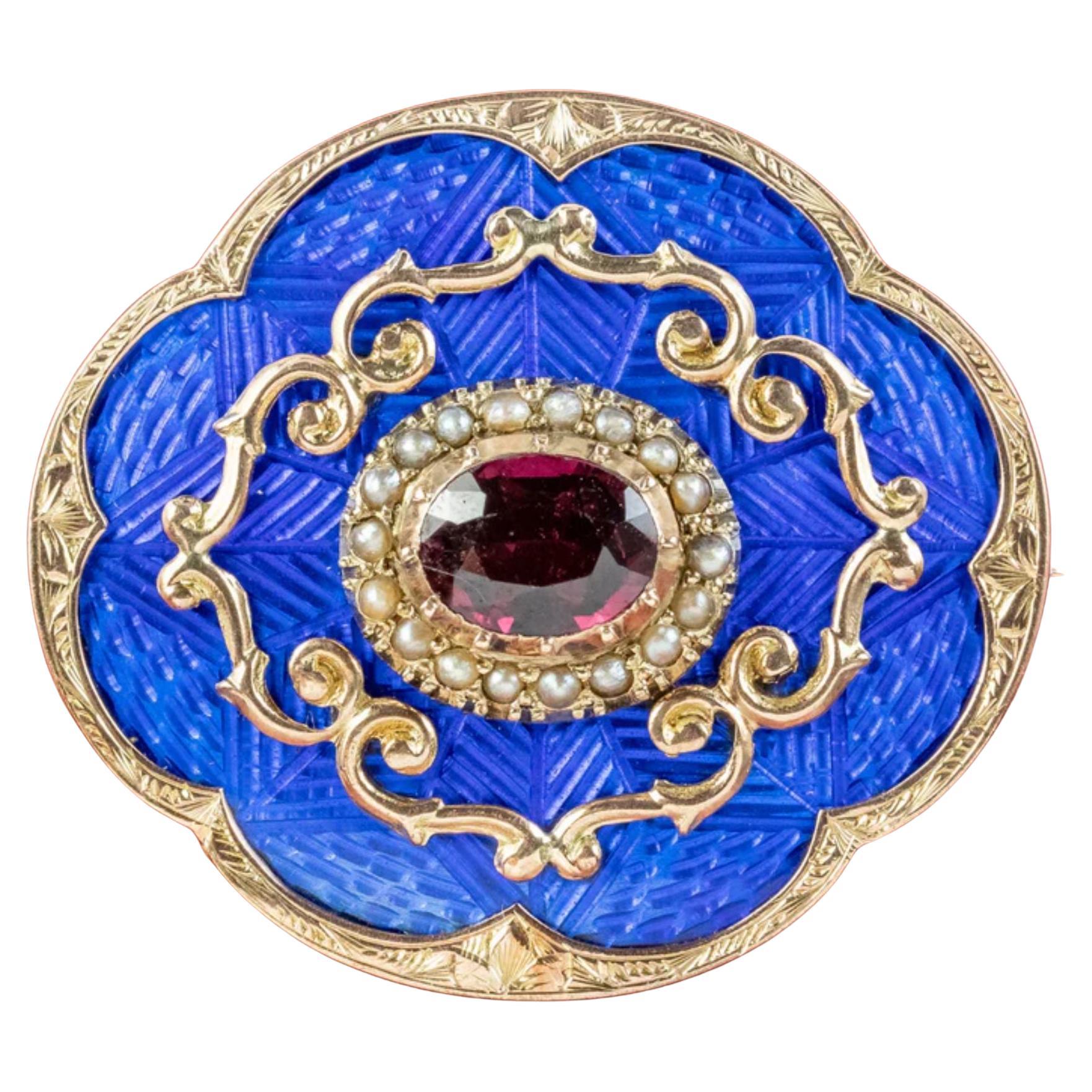 Fabergé August Holmström Antique Guilloche Enamel Pearl Diamond Gold ...
