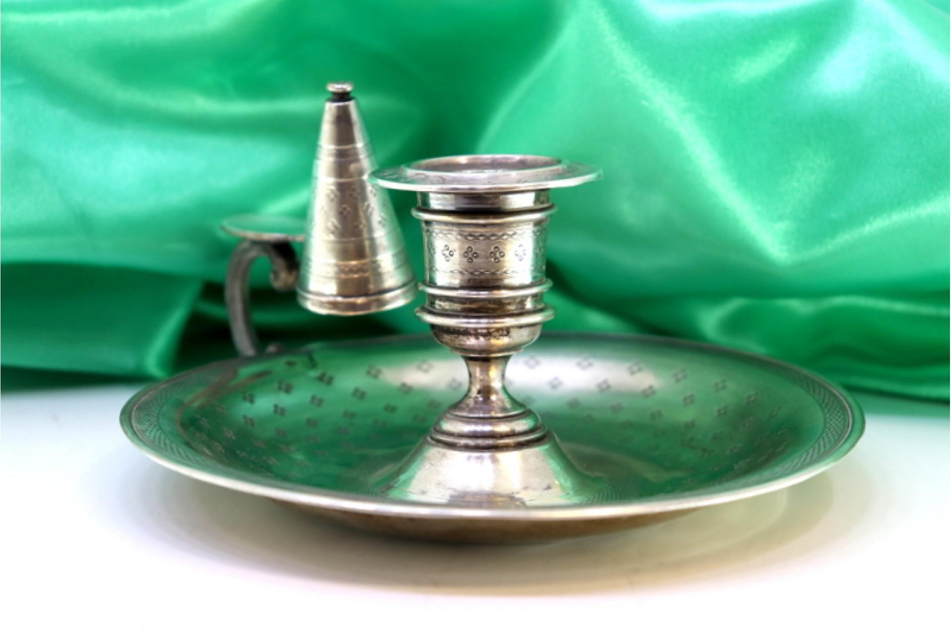 Guilloche silver paddle, surrounding friezes and eraser For Sale at 1stDibs