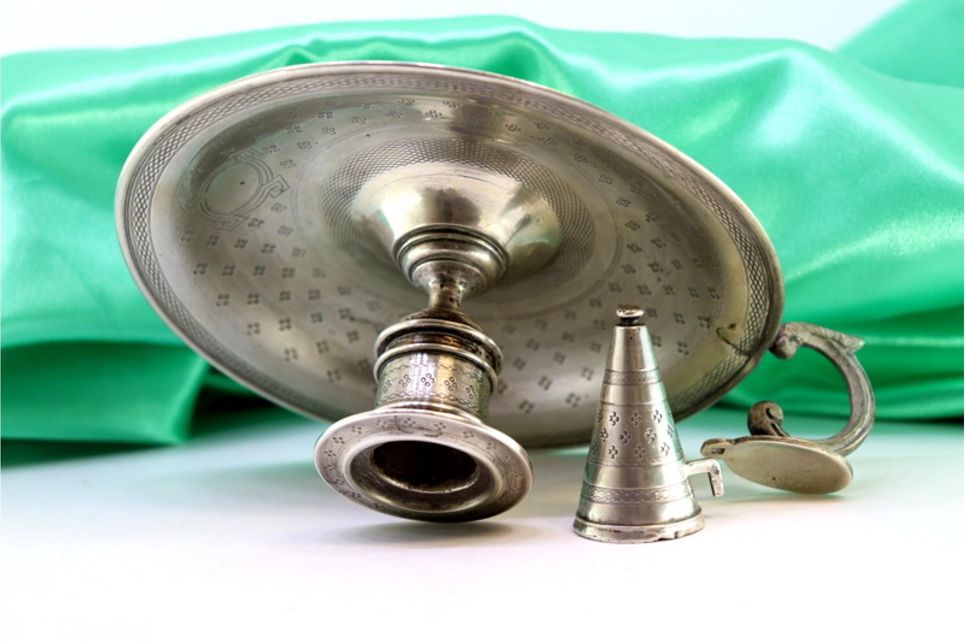 Guilloche silver paddle, surrounding friezes and eraser For Sale at 1stDibs