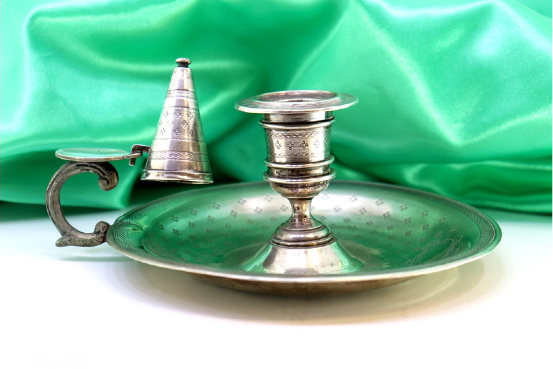 Guilloche silver paddle, surrounding friezes and eraser For Sale at 1stDibs