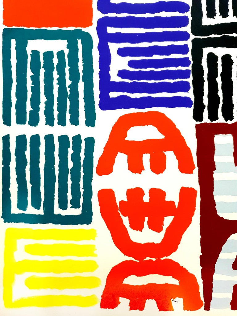 Guiseppe Capogrossi - Giuseppe Capogrossi - Stencil For Sale at 1stDibs