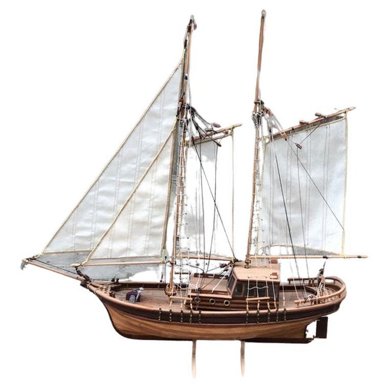 Gulet Model Ship, Museum Quality For Sale at 1stDibs