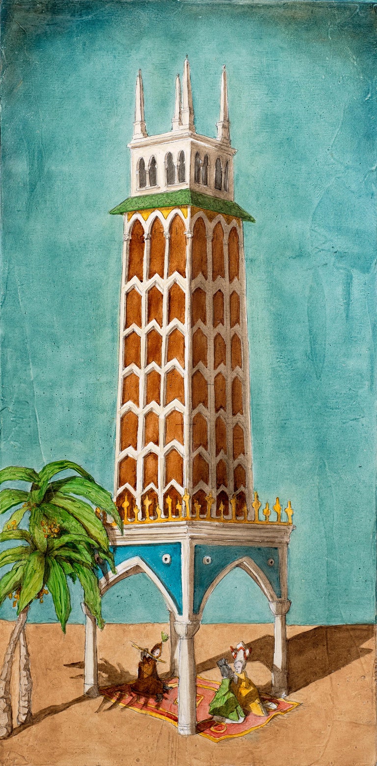 Gulio Rigoni - Tower XIV (from endless series of towers) For Sale at ...