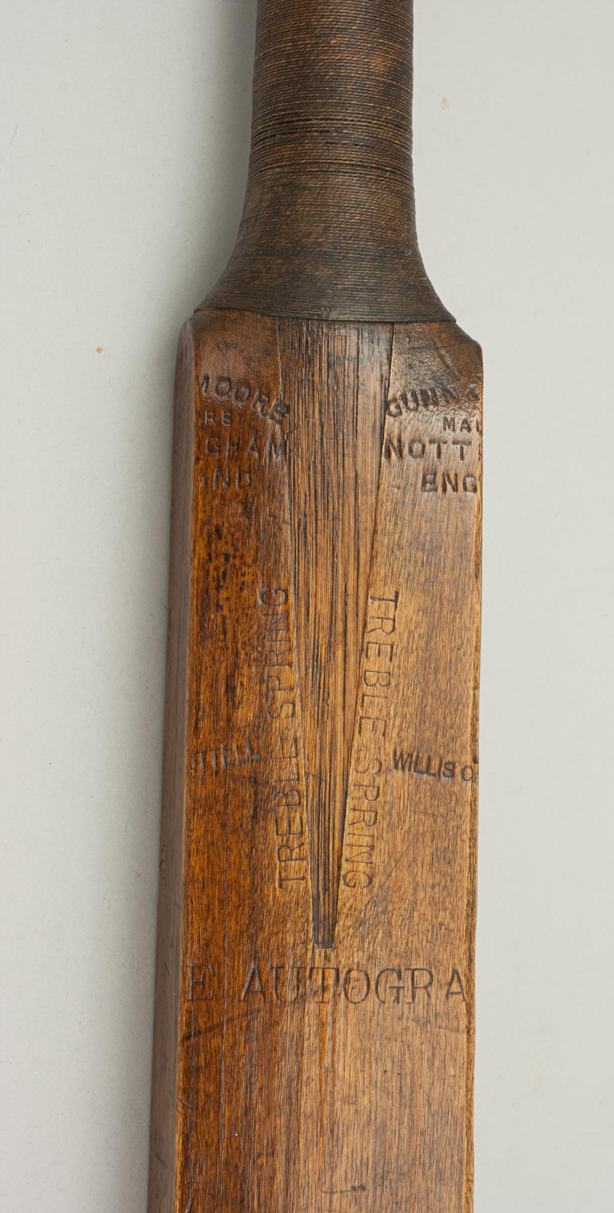 Gunn and Moore Narrow Profile Technique Cricket Bat For Sale at 1stDibs