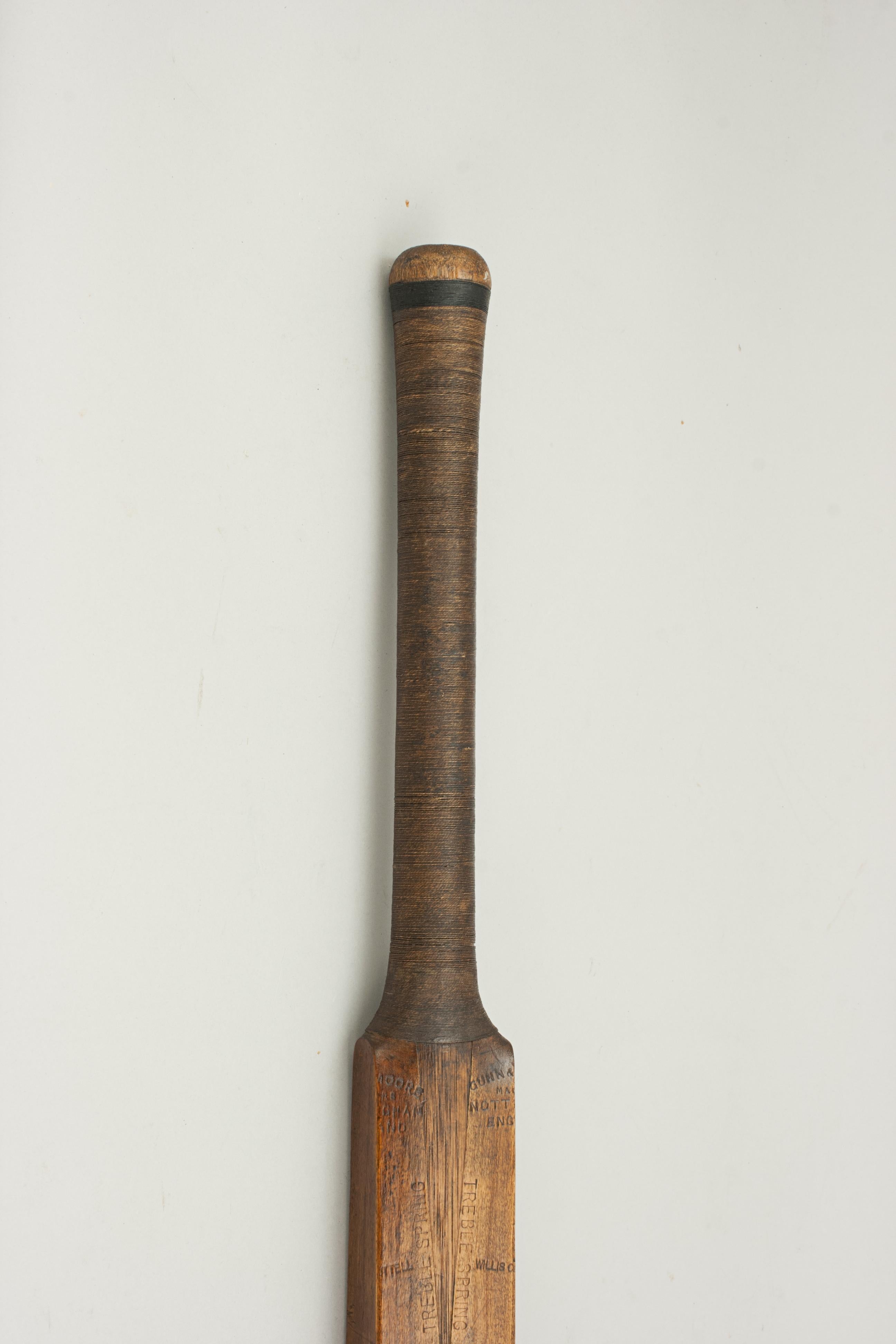 Gunn and Moore Narrow Profile Technique Cricket Bat For Sale at 1stDibs