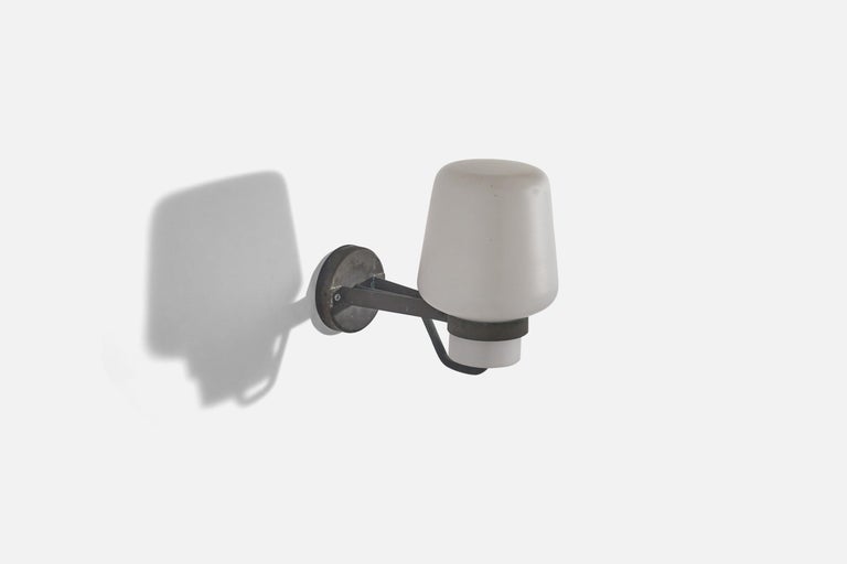 Gunnar Asplund "Attribution", Sconce, Copper, Glass, Sweden, c. 1940s ...