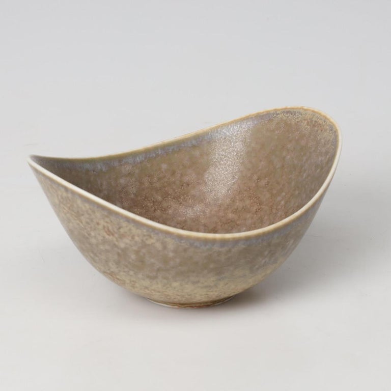 Gunnar Nylund "ARO" Ceramic Stoneware Bowl with Ivory Glaze for ...