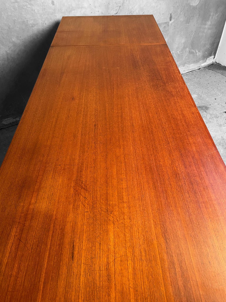 Gunnar Tibergaard Teak Desk at 1stDibs