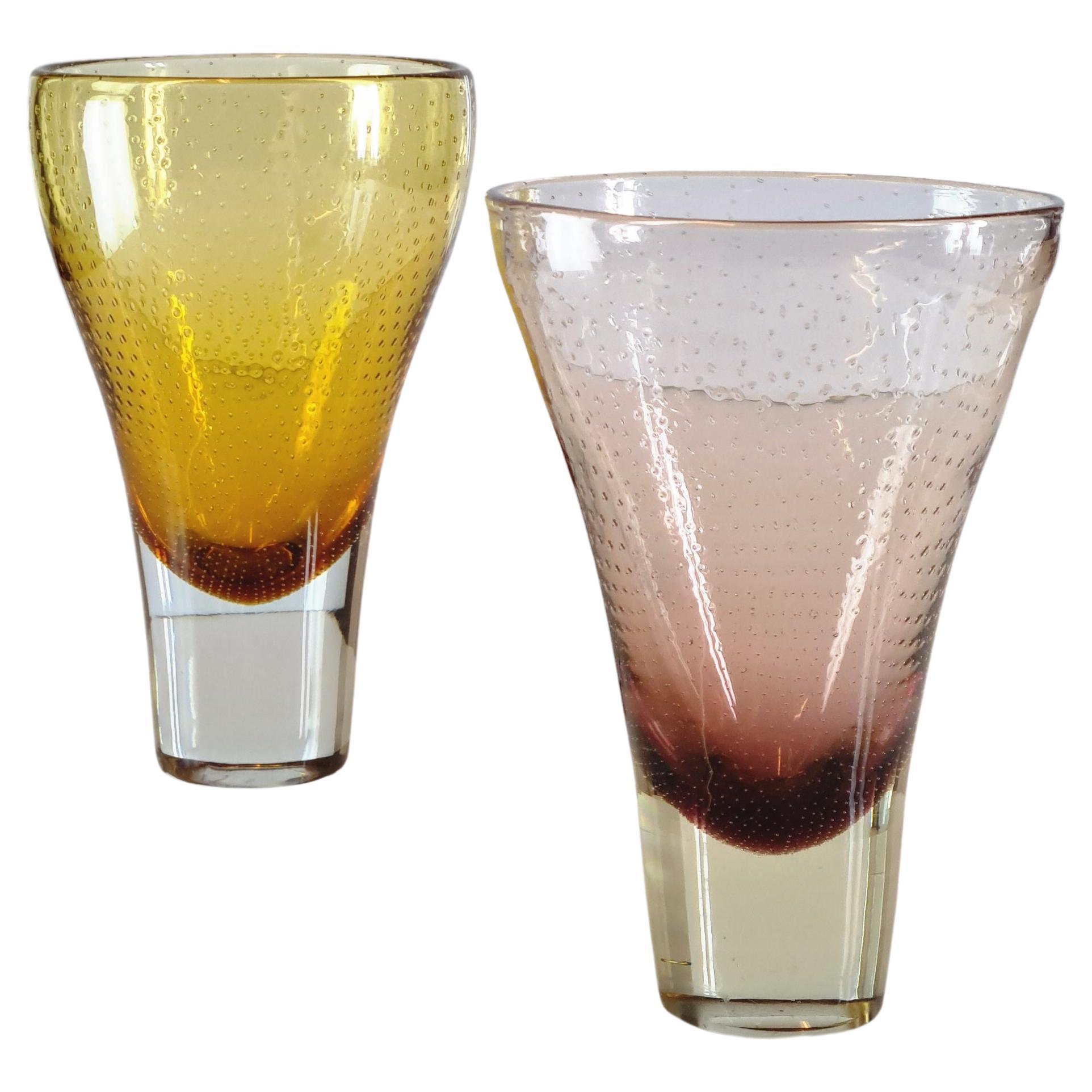 Gunnel Nyman Art Glass Vase from the 1950s For Sale at 1stDibs