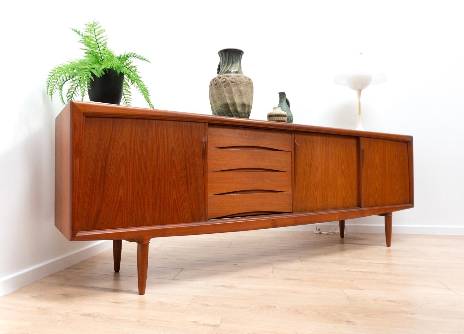 Gunni Omann ACO Mobler Danish Teak Sideboard Model 13 Midcentury For ...