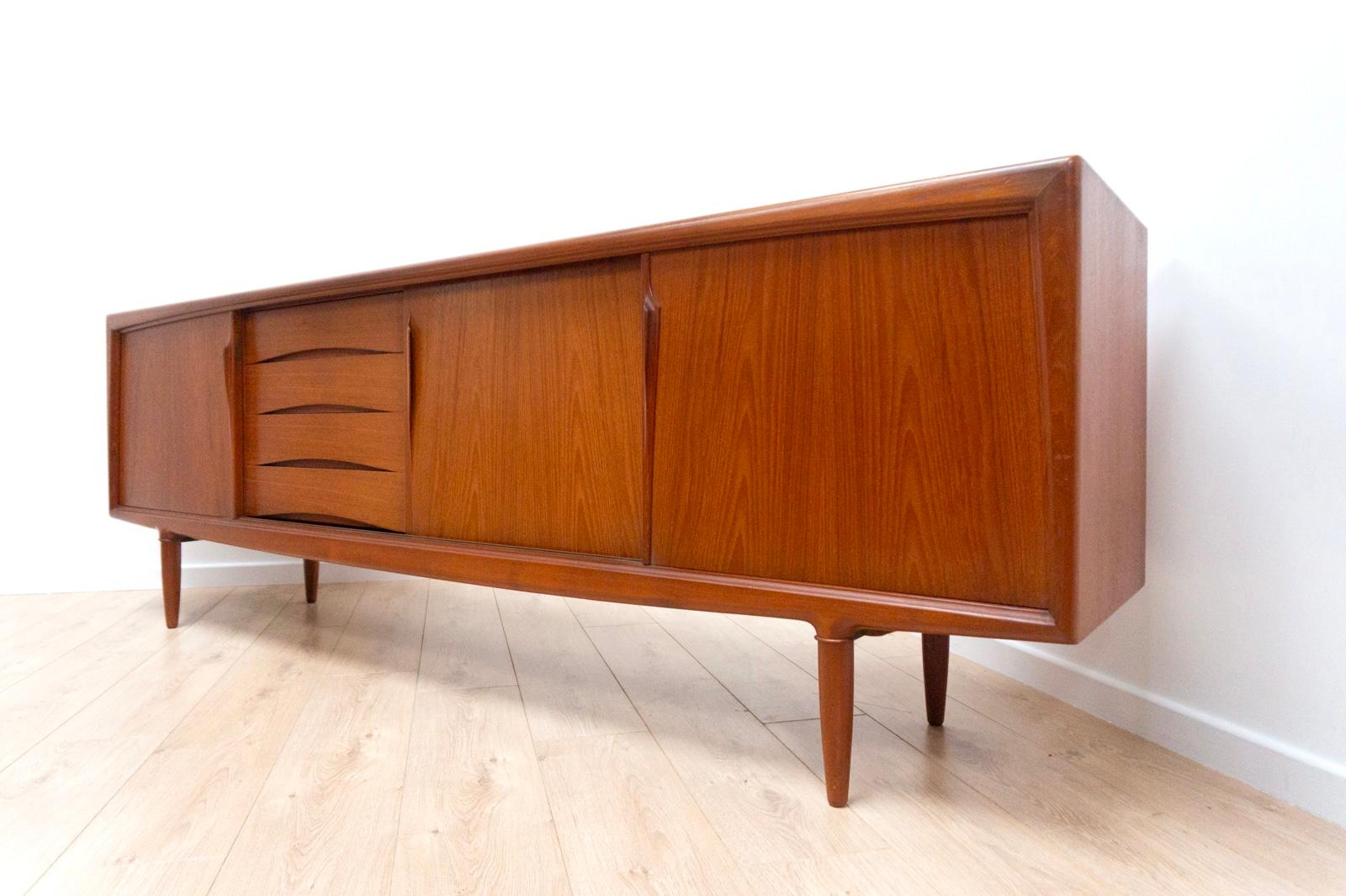 Gunni Omann ACO Mobler Danish Teak Sideboard Model 13 Midcentury For ...