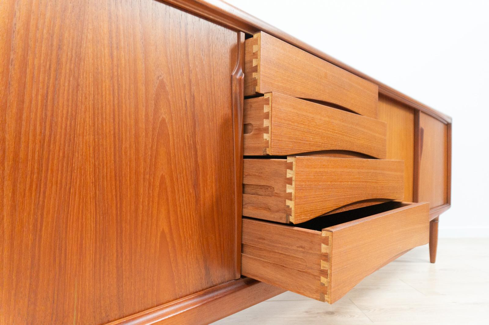 Gunni Omann ACO Mobler Danish Teak Sideboard Model 13 Midcentury For ...