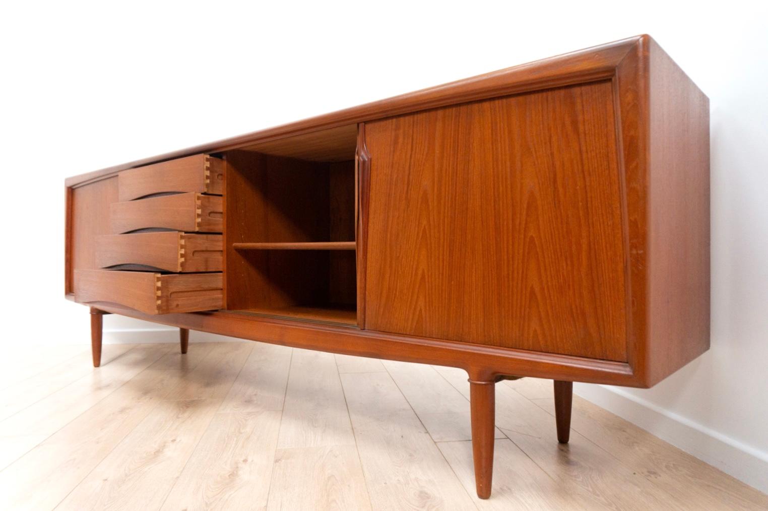 Gunni Omann ACO Mobler Danish Teak Sideboard Model 13 Midcentury For ...