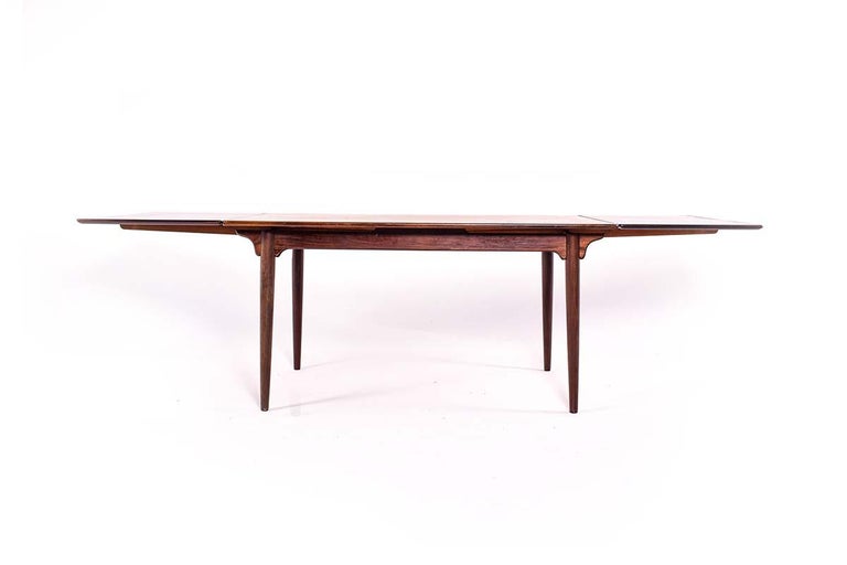 Gunni Omann Dining Table in Rosewood, Model 54, 1960’s For Sale at 1stDibs