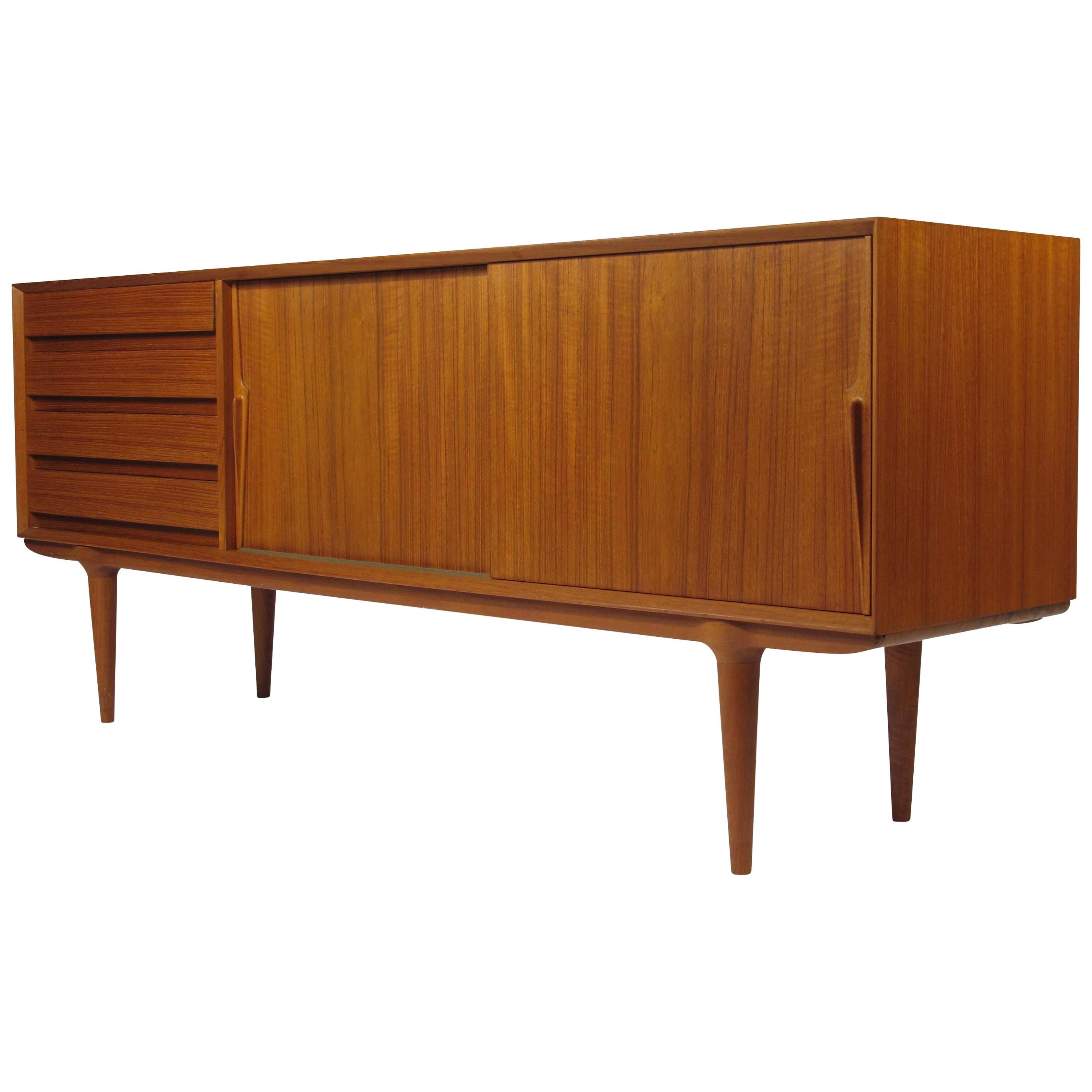 Gunni Omann for Omann Jun Danish Teak Credenza at 1stDibs