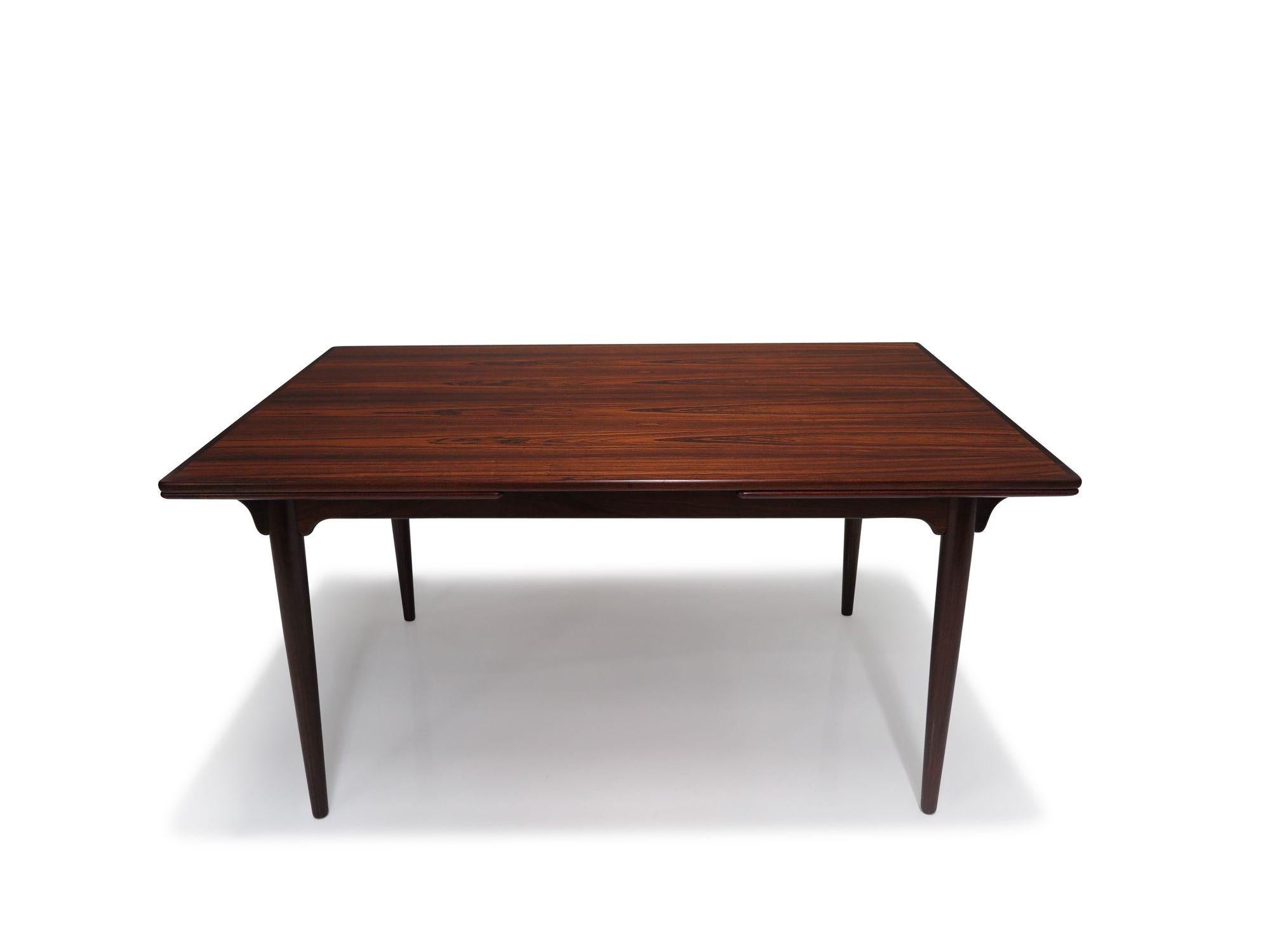 Gunni Omann for Omann Jun Mobelfabrik Rosewood Dining Table For Sale at ...