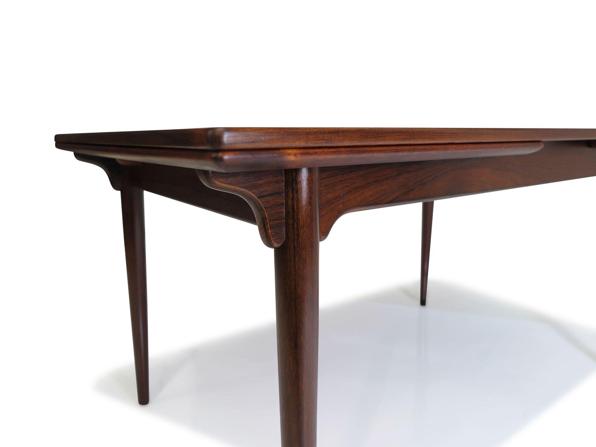 Gunni Omann for Omann Jun Mobelfabrik Rosewood Dining Table For Sale at ...