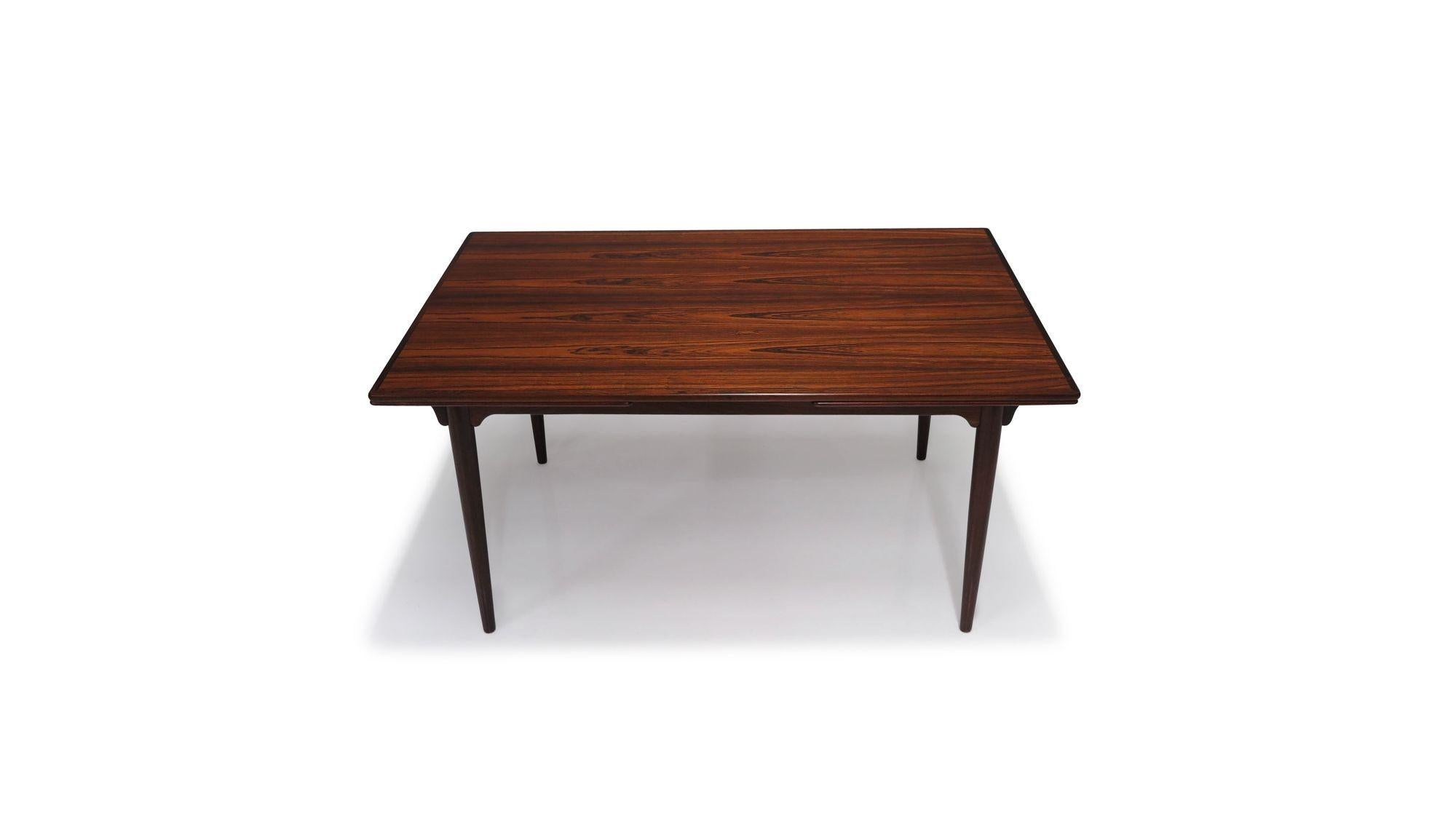 Gunni Omann for Omann Jun Mobelfabrik Rosewood Dining Table For Sale at ...