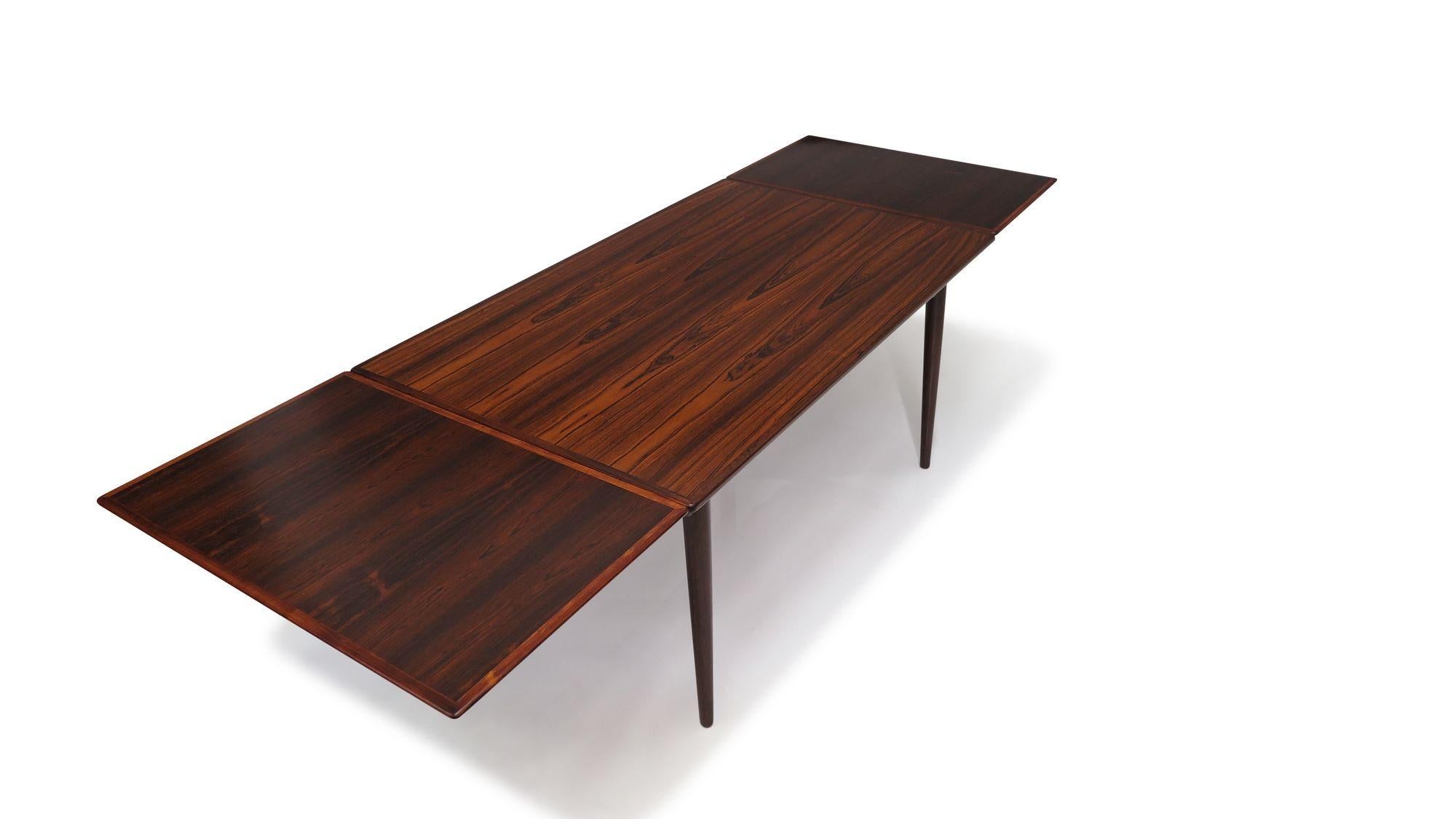Gunni Omann for Omann Jun Mobelfabrik Rosewood Dining Table For Sale at ...