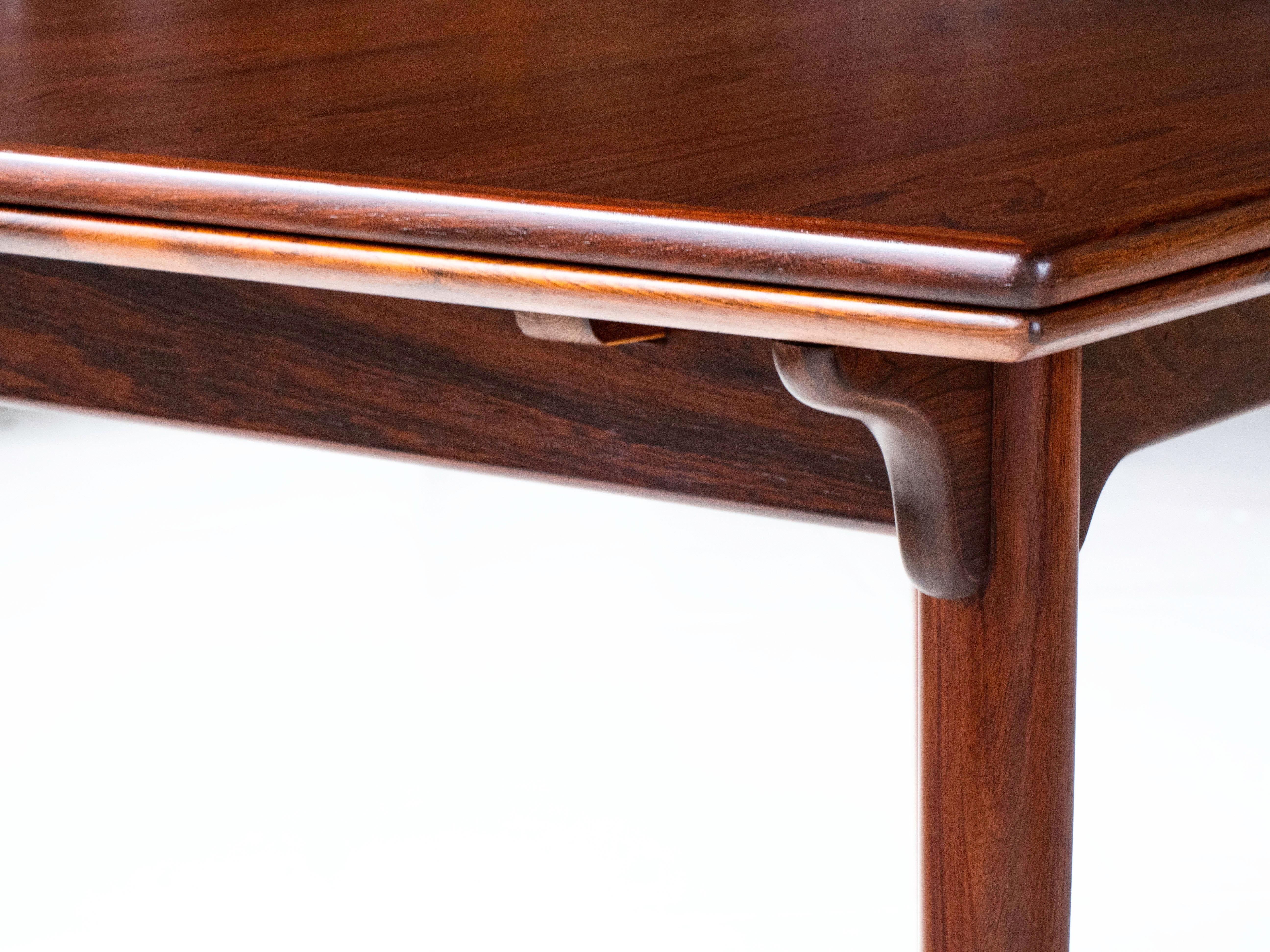 Gunni Omann for Omann Jun Rosewood Model 54 Dining Table w/ Leaves ...