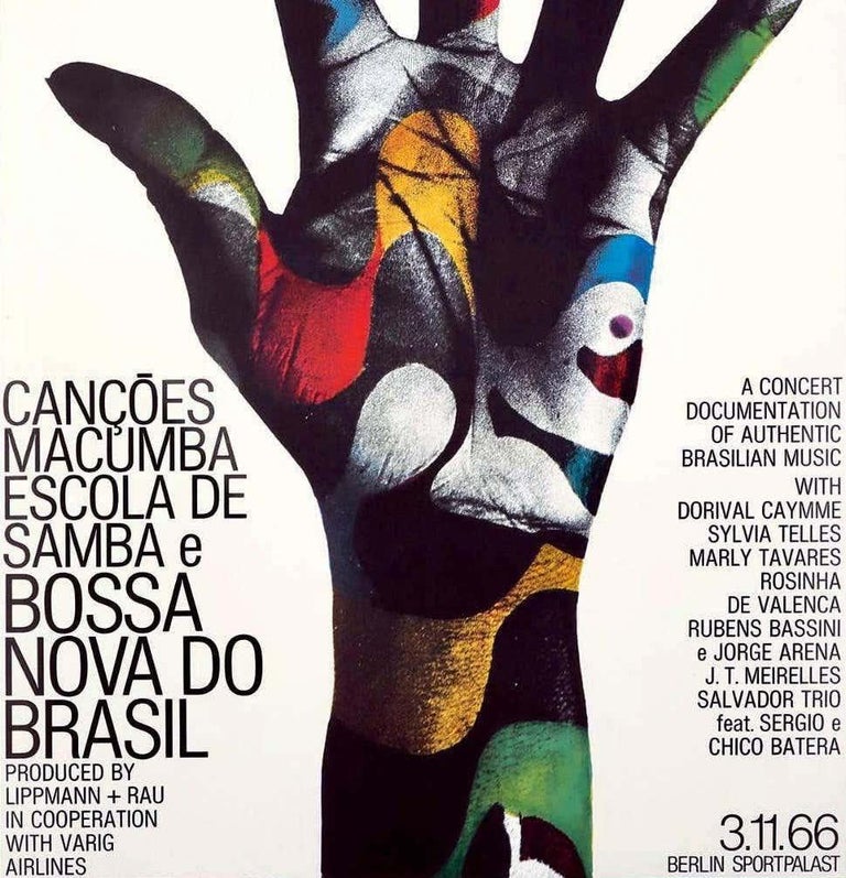 Günther Kieser - Gunther Kieser Bossa Nova do Brasil poster 1966 For ...