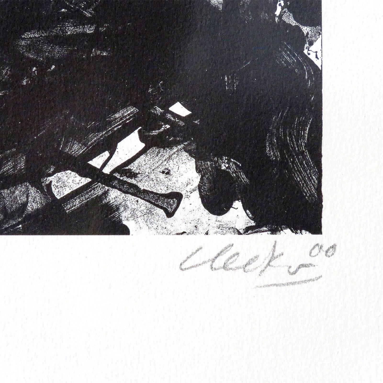 Günther Uecker "Verletzungen, Verbindungen, " 2000 For Sale at 1stDibs