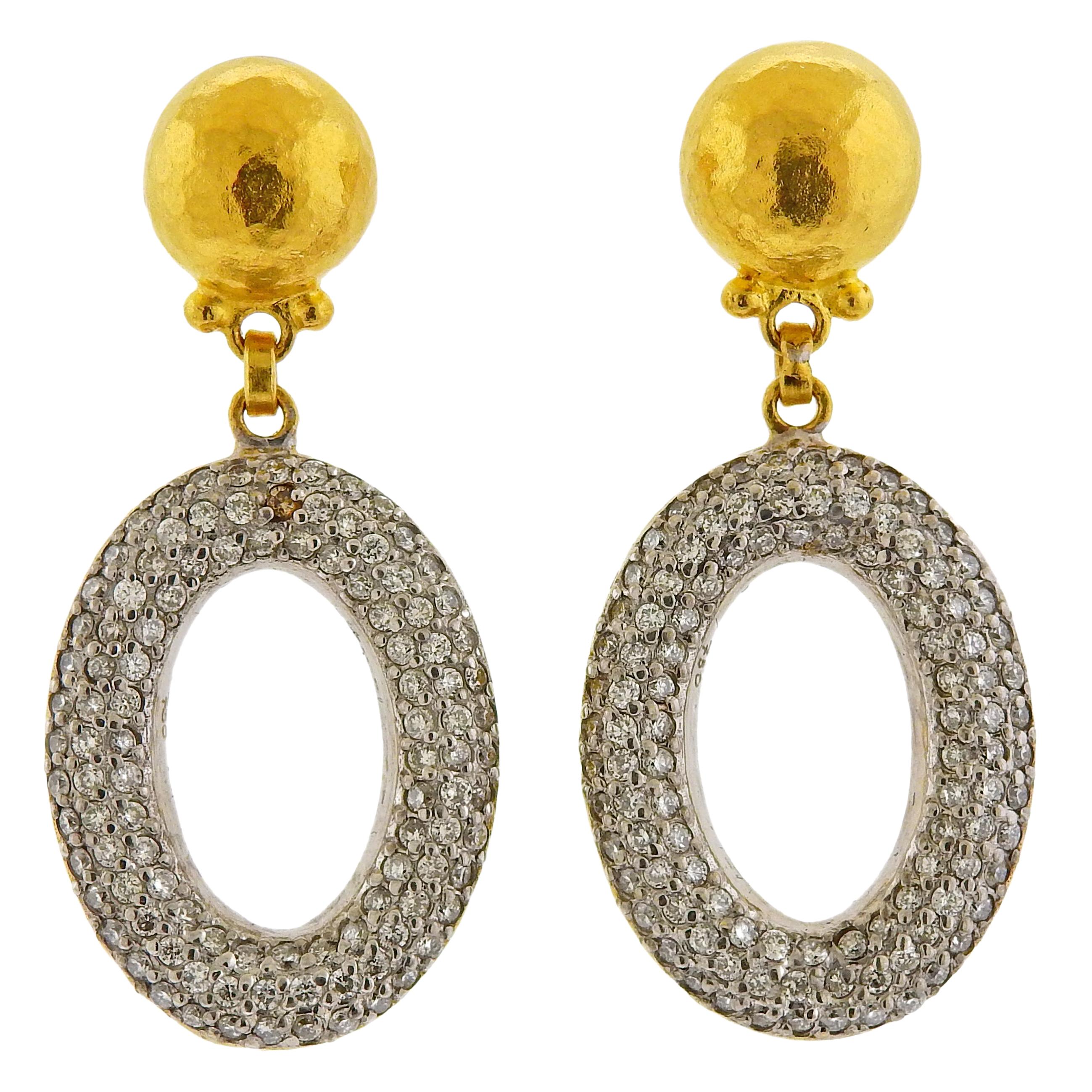 GURHAN Gold Diamond Ring at 1stDibs