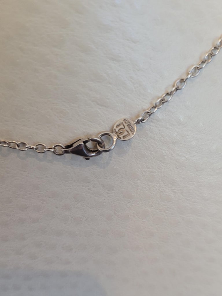 Gurhan Sterling Silver and 24K Yellow Gold Lentil Station Necklace With ...