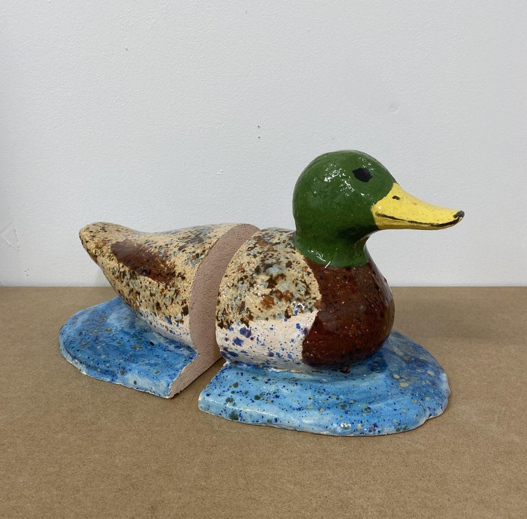Gustav Hamilton - Duck Book Ends For Sale at 1stDibs