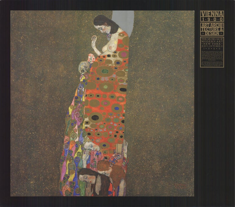 1986 Gustav Klimt 'Hope II' Offset Lithograph at 1stDibs