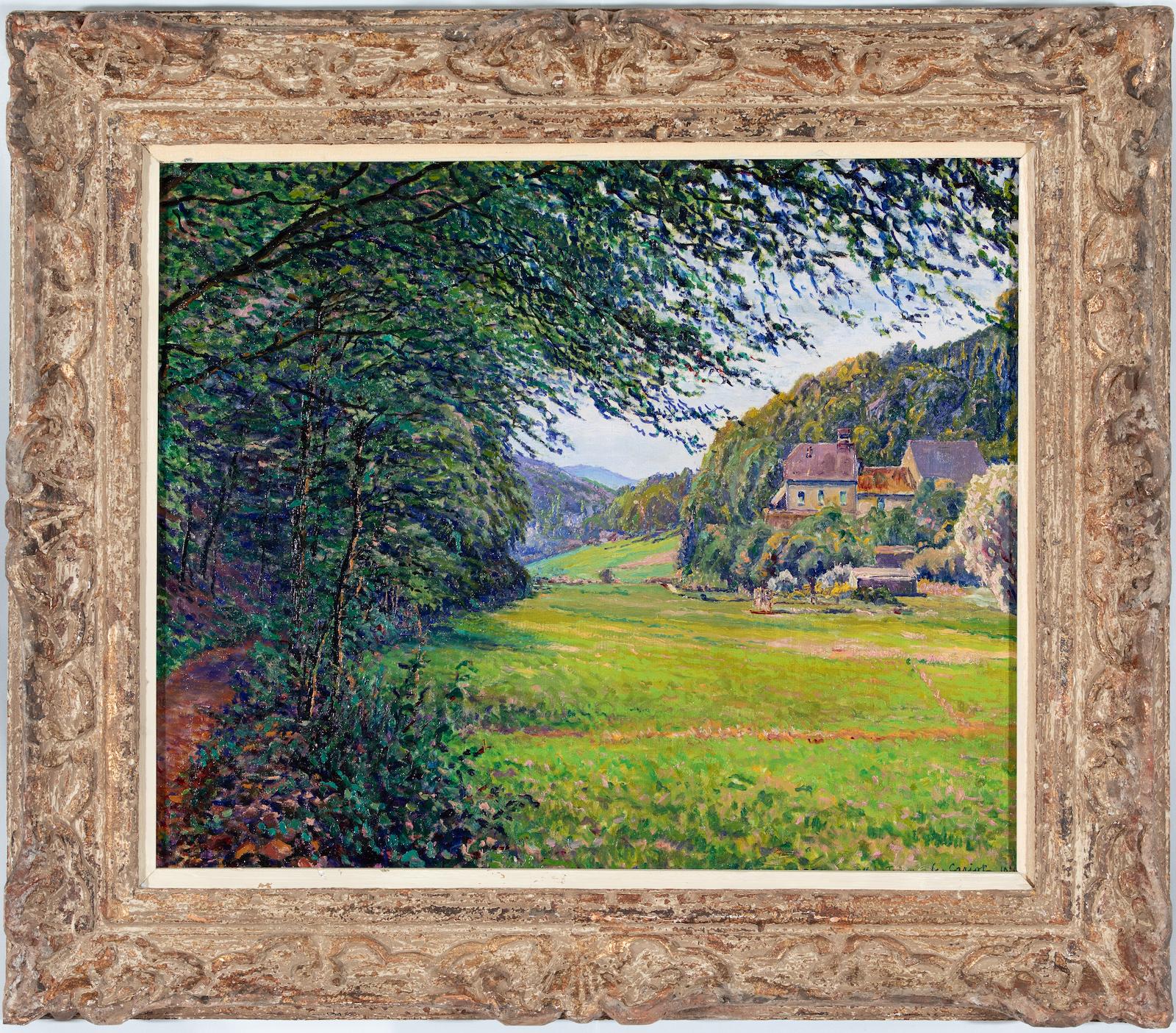 Gustave Camille Gaston Cariot - Chemin sous bois - Vallée du Walluf ...