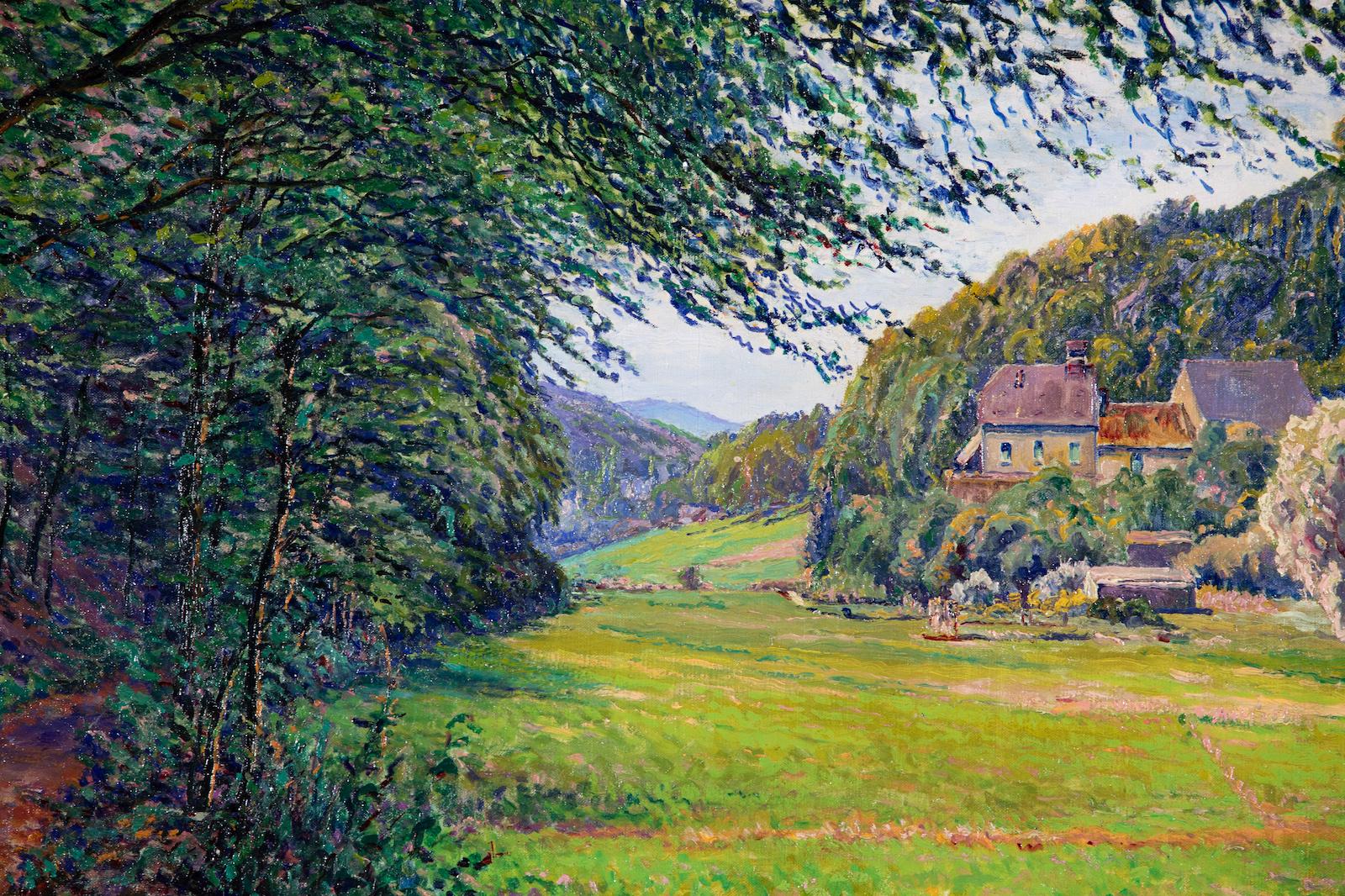 Gustave Camille Gaston Cariot - Chemin sous bois - Vallée du Walluf ...