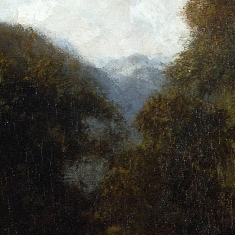Gustave Courbet - Gustave Courbet "Landscape" 1874, Oil on Canvas ...